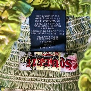 Squeeze | Dresses | Squeeze Girls Strapless Neon Paisley Summer Dress | Poshmark